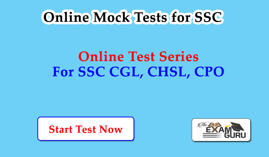 SSC Mock Tests 2020 | SSC CGL, CHSL, CPO Online Mock Test Series